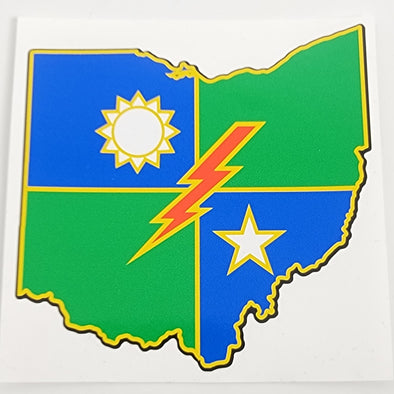 Ranger State 75th DUI Sticker – Scroll Factory