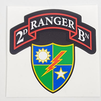Stickers - 2d Ranger Bn – Scroll Factory