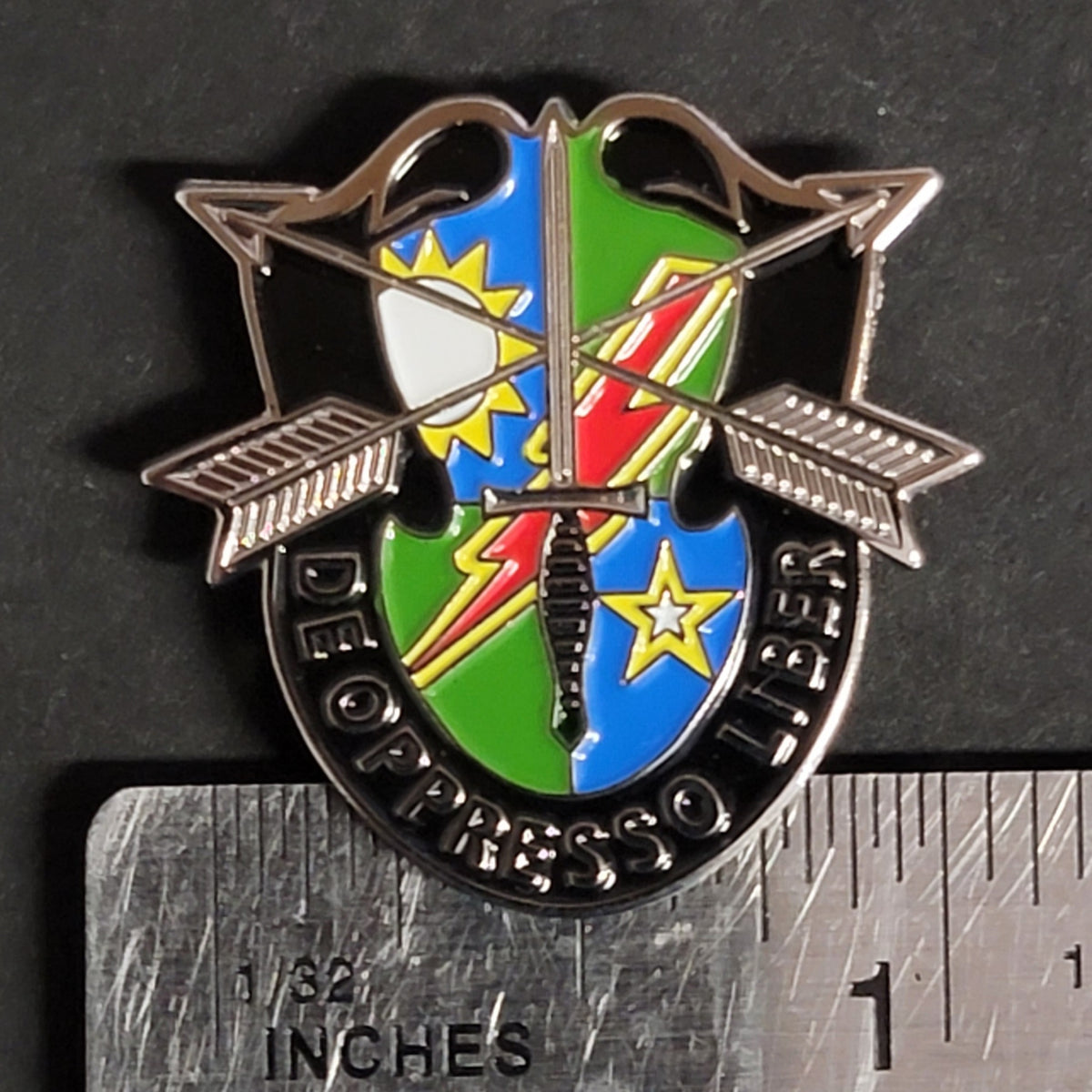75th SF Crest - Lapel Pin – Scroll Factory