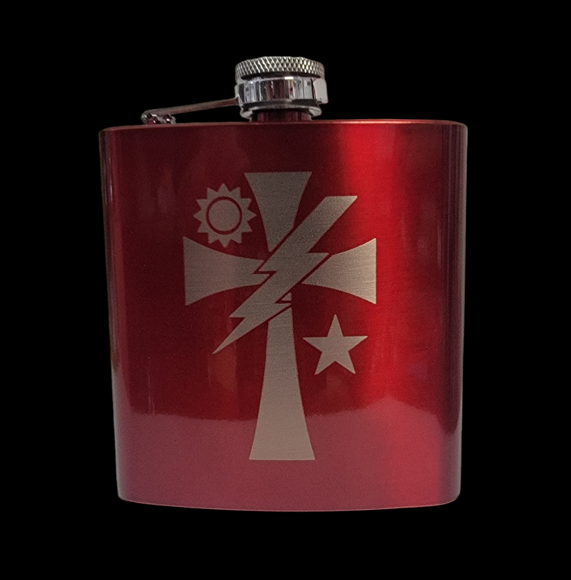 Flask - Crusader Cross – Scroll Factory