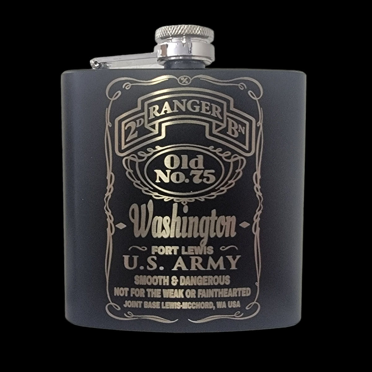 Flask - 75th Full Label – Scroll Factory
