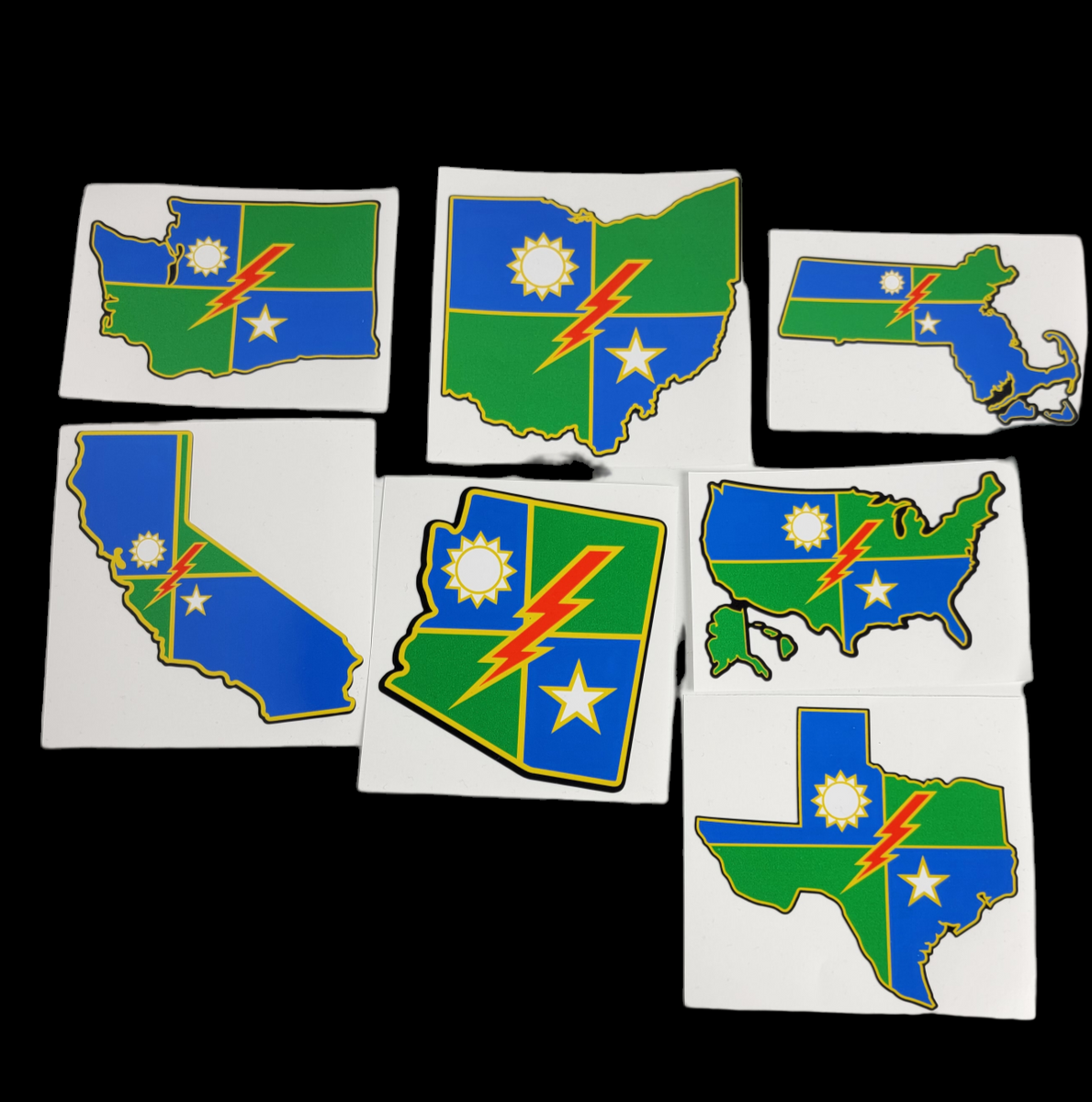 Ranger State 75th DUI Sticker – Scroll Factory