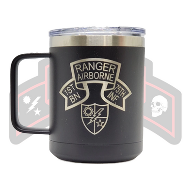 Tumbler - 1st Ranger Bn Old Scroll – Scroll Factory