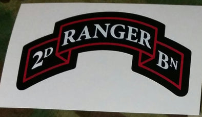 Stickers - 2d Ranger Bn – Scroll Factory