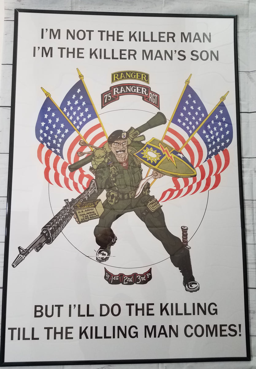Poster - Killer Man Son – Scroll Factory