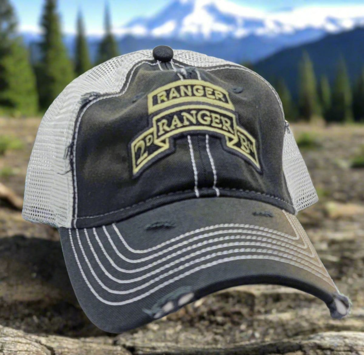 Hat - 2d Ranger Bn Subdued – Scroll Factory