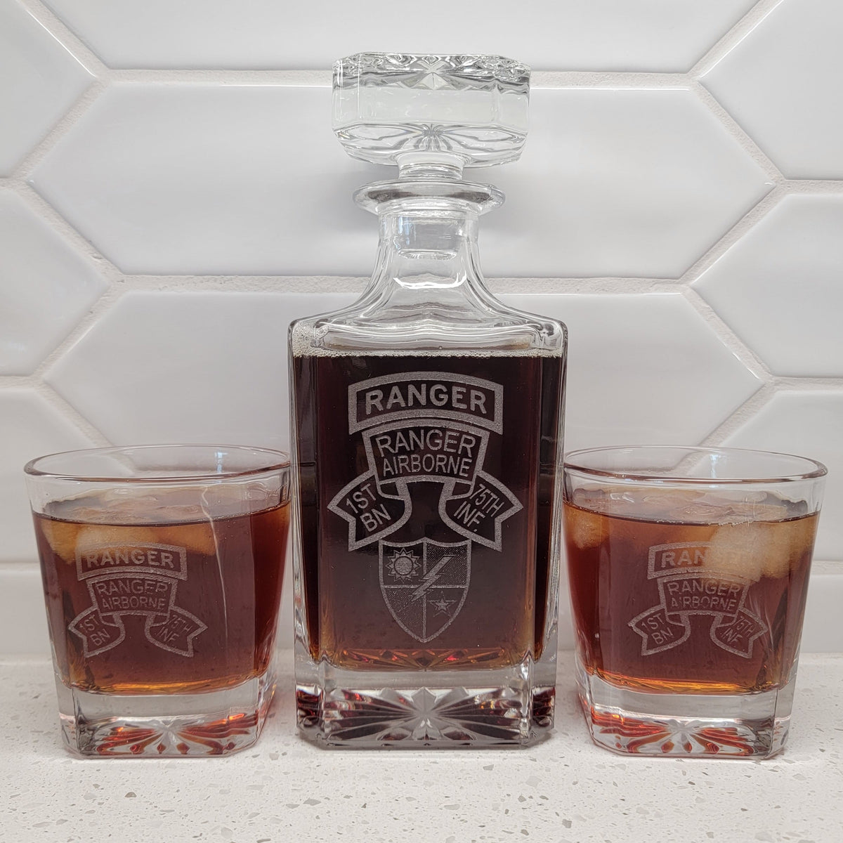 Decanter - Ranger Bn Scroll – Scroll Factory