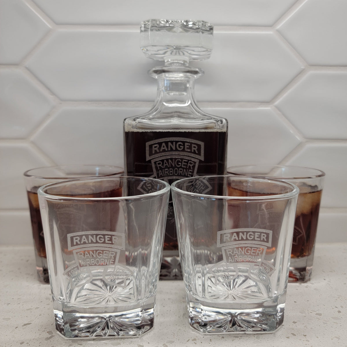 Decanter - Ranger Bn Scroll – Scroll Factory