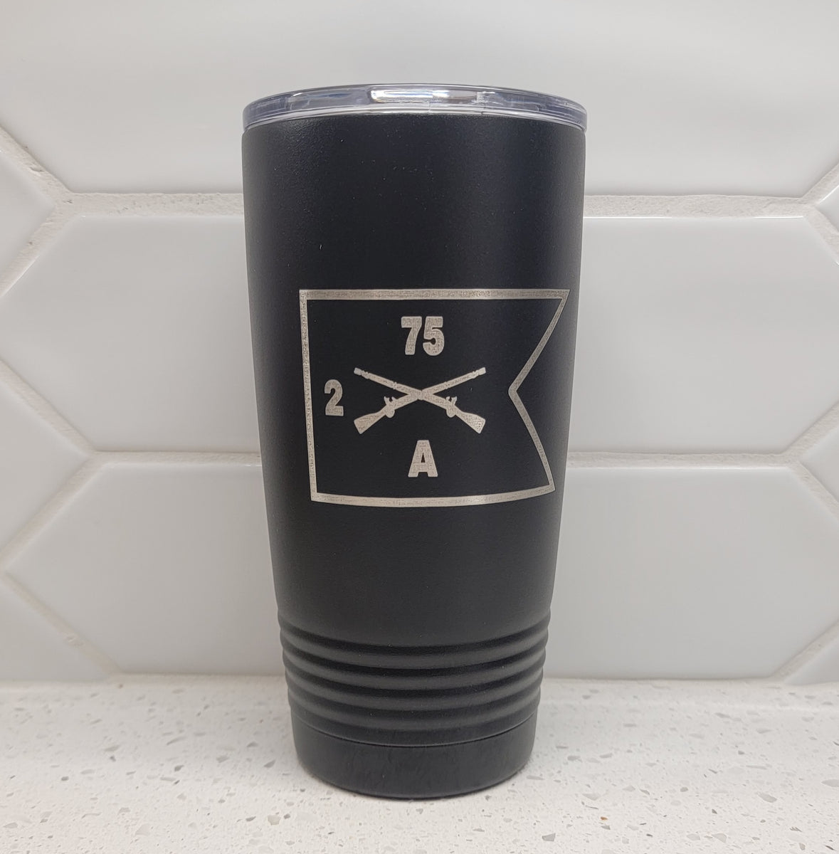 Tumbler - 2d Ranger Bn Guidon – Scroll Factory