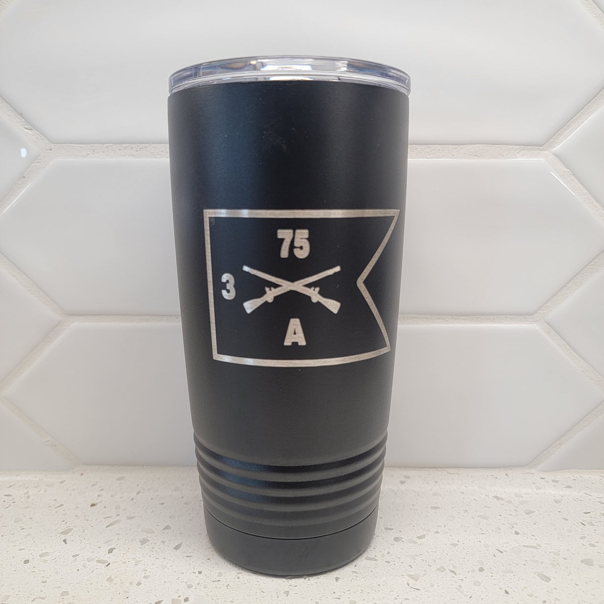 Tumbler - 3d Ranger Bn Guidon – Scroll Factory