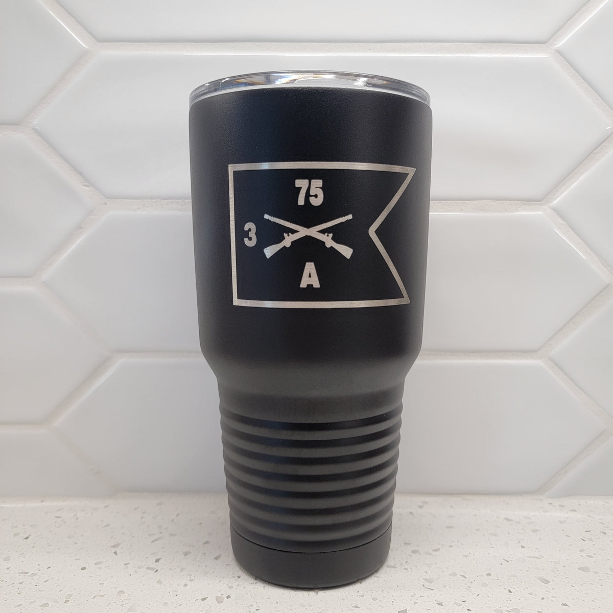 Tumbler - 3d Ranger Bn Guidon – Scroll Factory