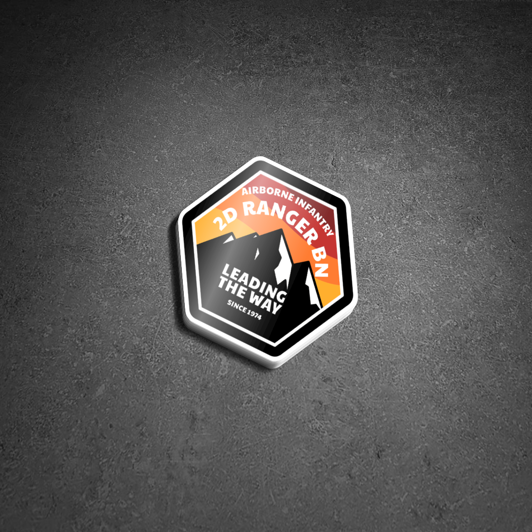 2d Bn Mountain Batt Sticker – Scroll Factory