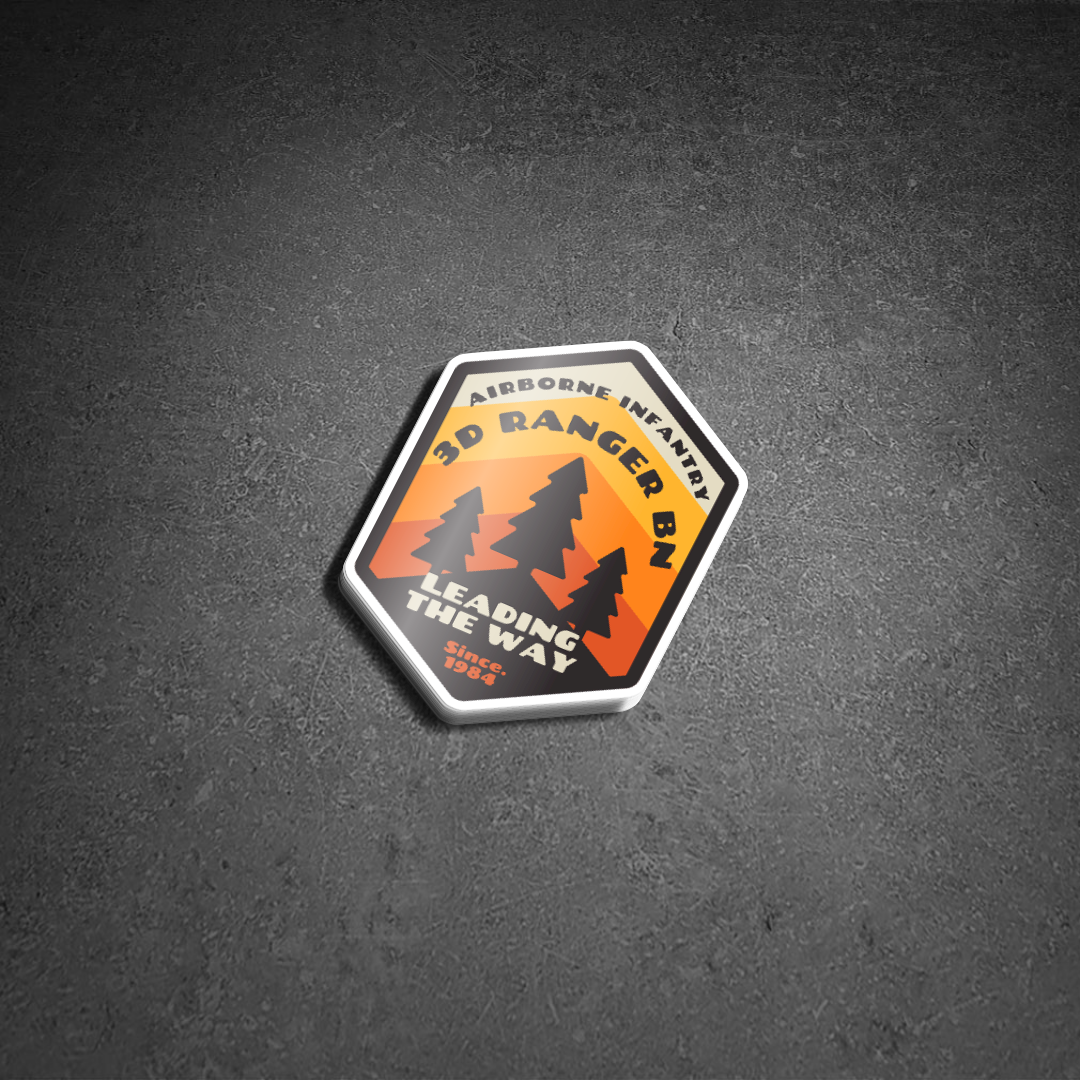 3d Bn Forest Batt Sticker – Scroll Factory