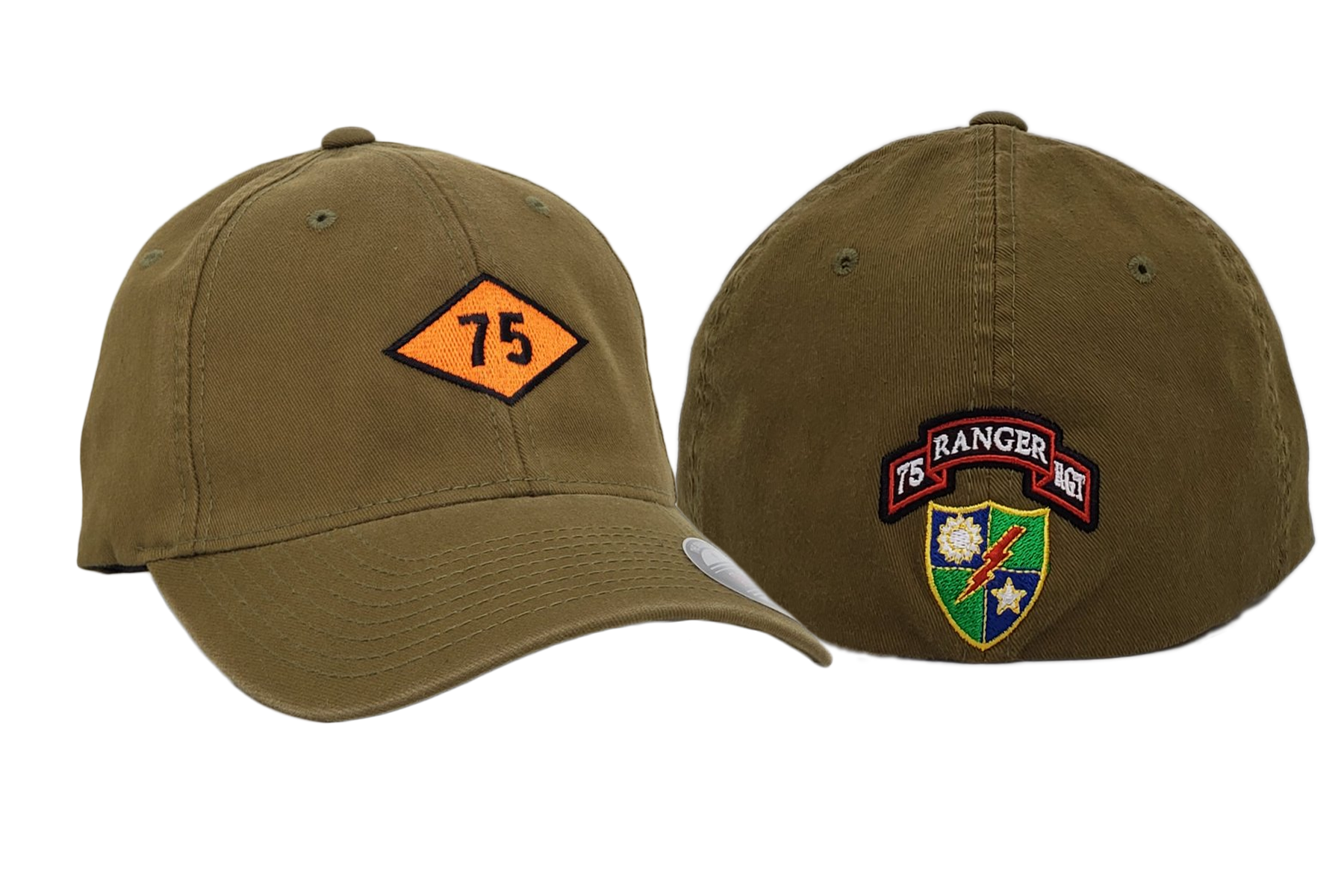 75th Ranger Diamond with REGT Scroll and DUI – Scroll Factory