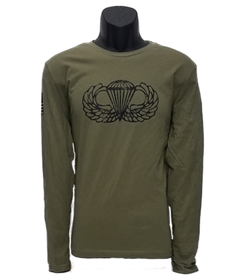Long Sleeve - Basic Airborne Wings – Scroll Factory