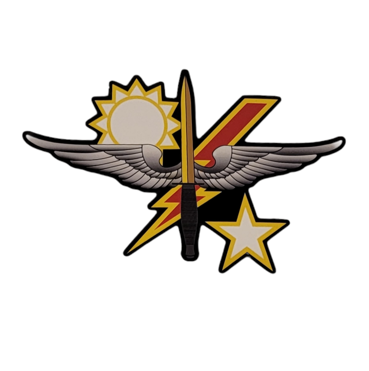 75th TF160 Wings Sticker – Scroll Factory