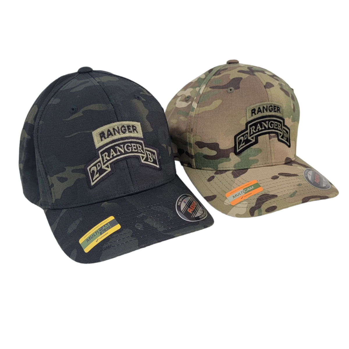 Hat - 2d Ranger Bn Tab Scroll Multicam Flexfit – Scroll Factory