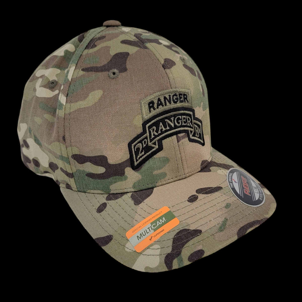 Hat - 2d Ranger Bn Tab Scroll Multicam Flexfit – Scroll Factory