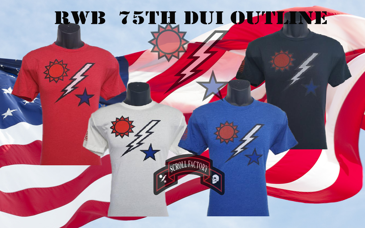 75th DUI Outline RWB – Scroll Factory