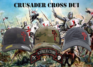 Crusader Cross DUI Cap – Scroll Factory